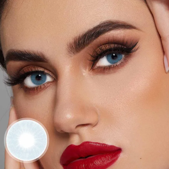"Natural Blue" Contact Lens – glocosmetics.com.au