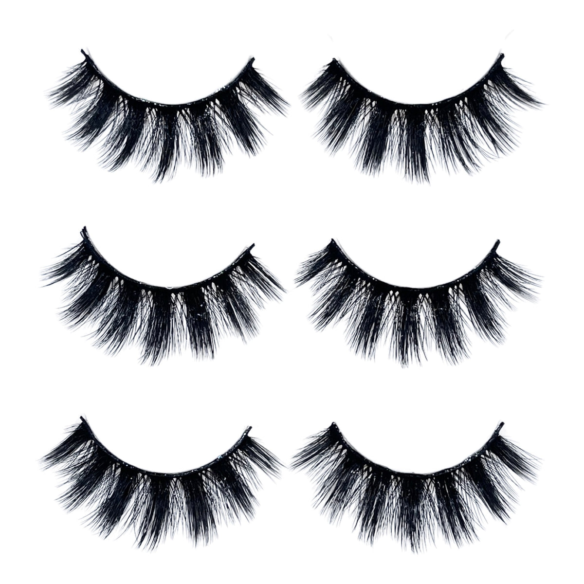"Emily" Eyelashes (3 pack) – glocosmetics.com.au